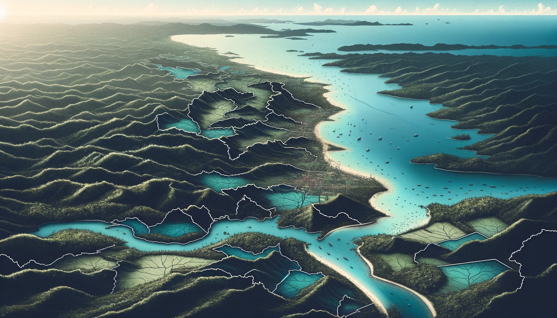 El mapa político de Bocas del Toro - Nueva Nación